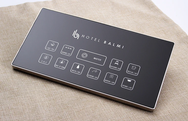 Customized RS485 Communication Hotel Bedside Touch Panel