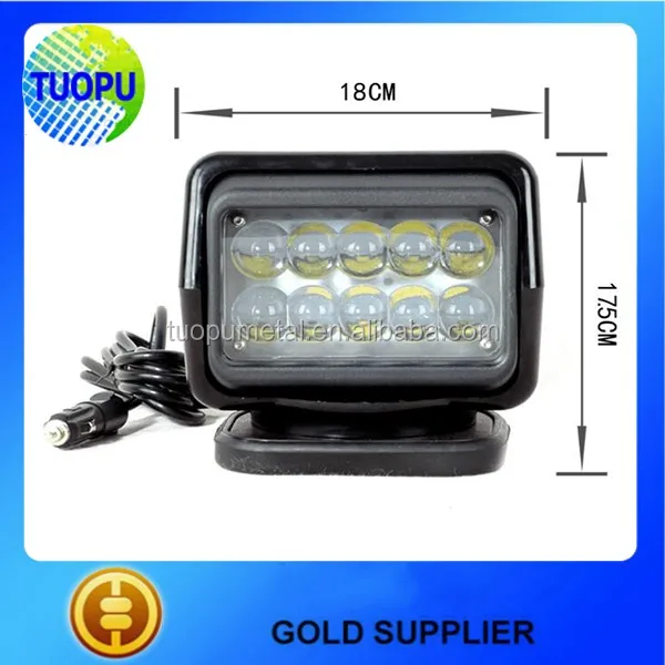 Marine Yacht 55w Led Searchlight 100w Remote Hid Searchlight For Boat ...