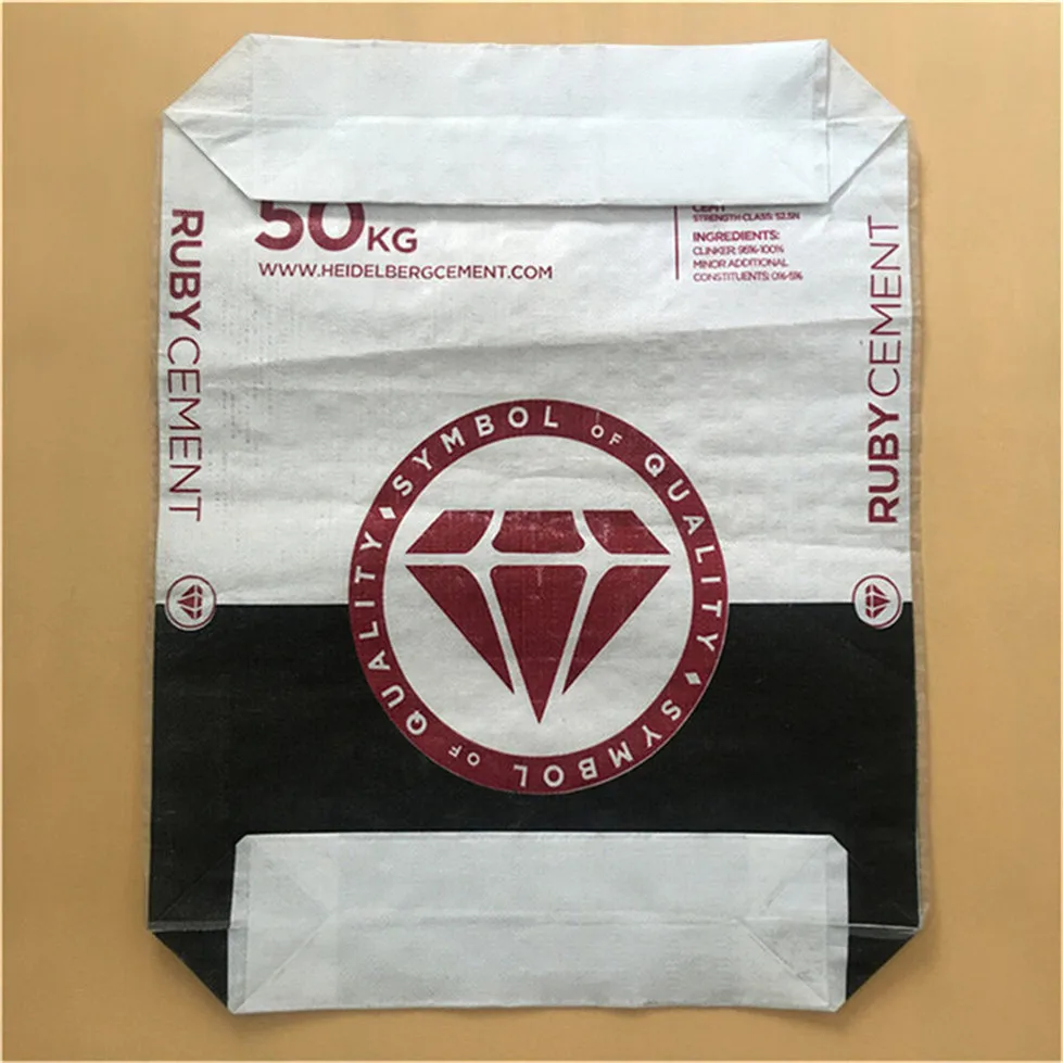 Kraft Paper Cement Bags 25kg 50kg Of Empty Pp Woven Fabric Sack - Buy ...