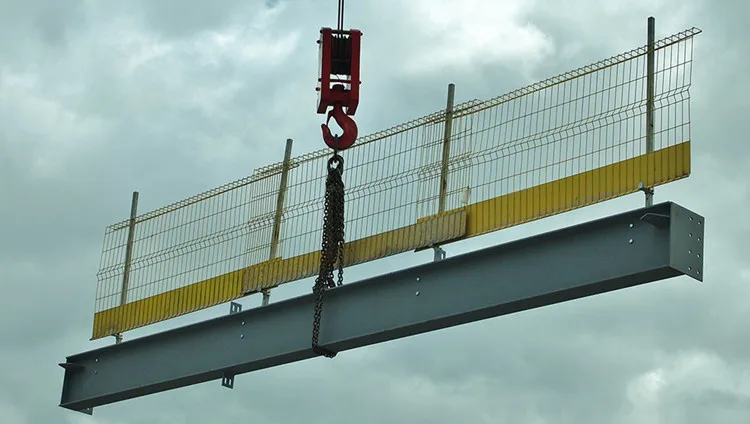 Temporary Fall Prevention Edge Protection Fence for Construction Industry