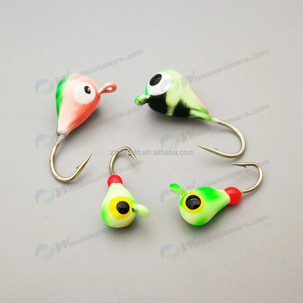 Tungsten Drop Ice Jig Head - High Density Fishing Tools