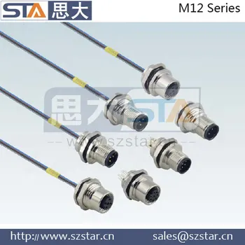 Phoenix Contact M12 4pin Socket With Metal Cap Used In Routing ...