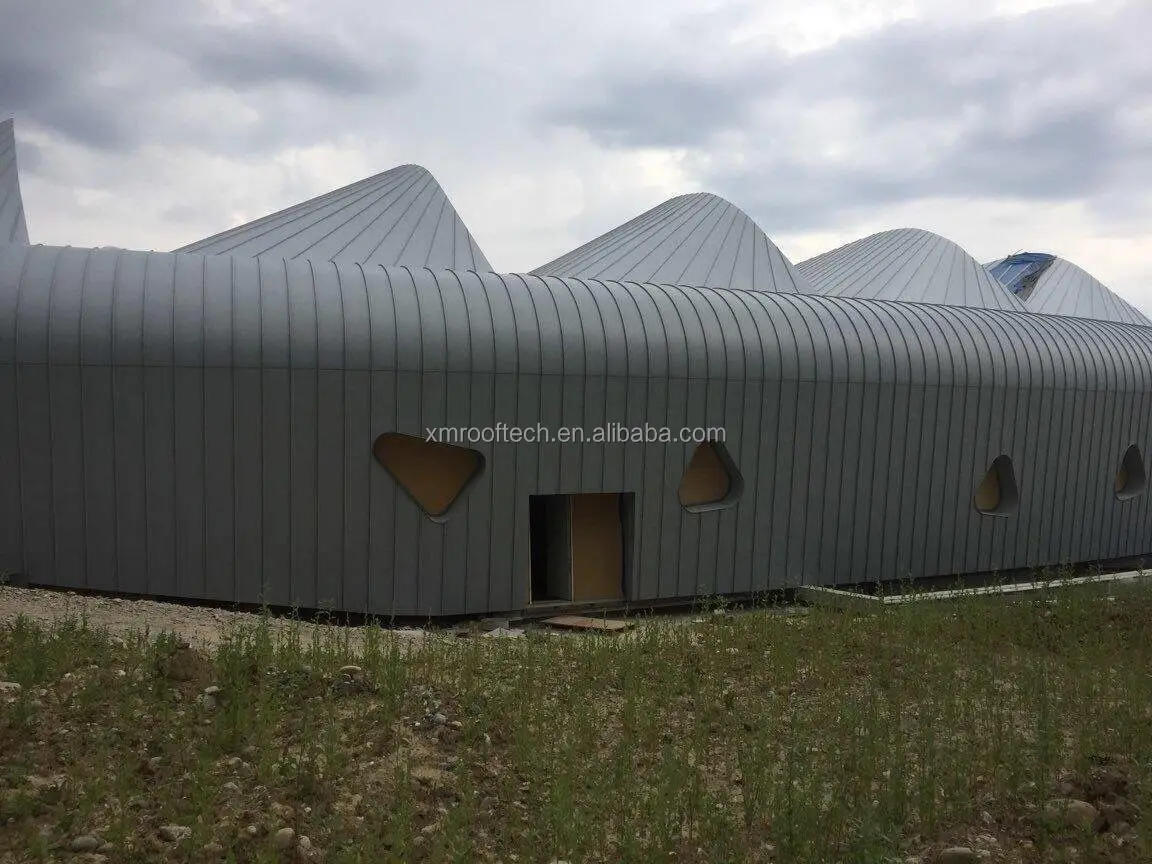 Rooftech Radius Curved Standing Seam Roof Panel Bending Machine