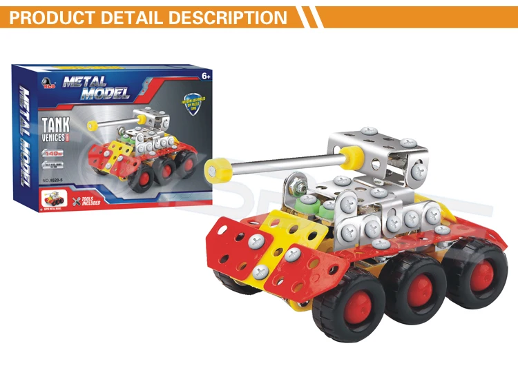 Hot Selling Educational Assembly Alloy Metal Building Blocks Toys - Buy ...