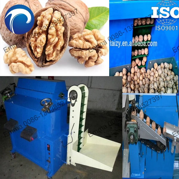 Automatic Large Capacity Walnut Crusher/walnut Cracker/walnut Breaker ...