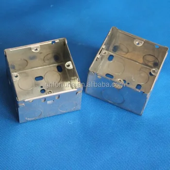 Galvanized Steel Metal Switch Socket Electrical Box/3x3 Gi Box - Buy ...