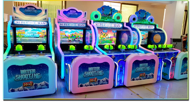 Winking Super Ice Man - Indoor Amusement Water Shooting Game