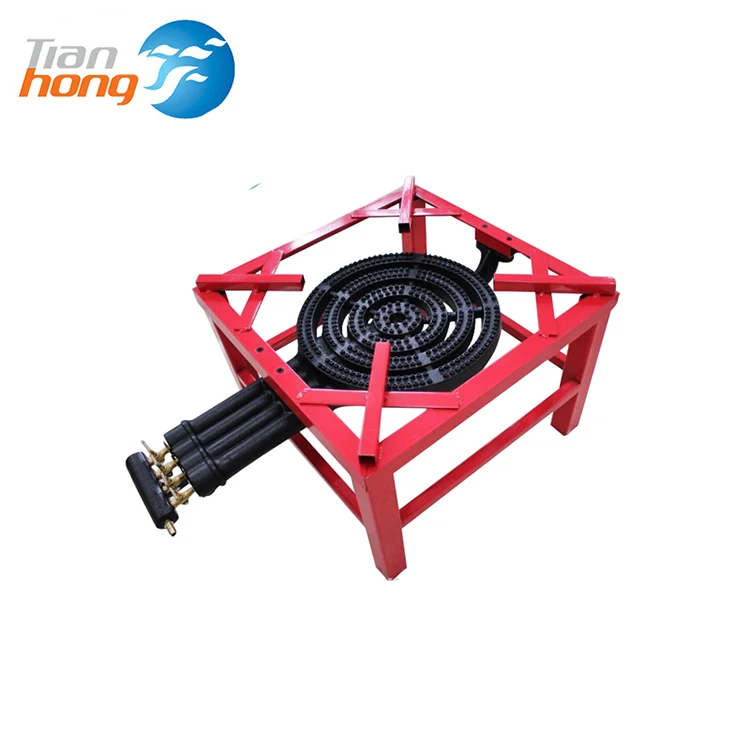 2020 4 Ring Cast Iron Wok Burner Lpg Gas Heavy Duty Stand - Buy 4 Ring ...
