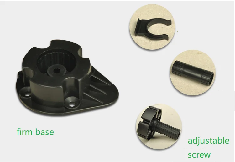 Plastic Adjustable Leveler Furniture Sofa Table Leg - Buy Plastic ...