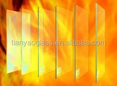 120minutes Fire Rated Glass 8mm Anti Fire Resistant Tempered Glass ...