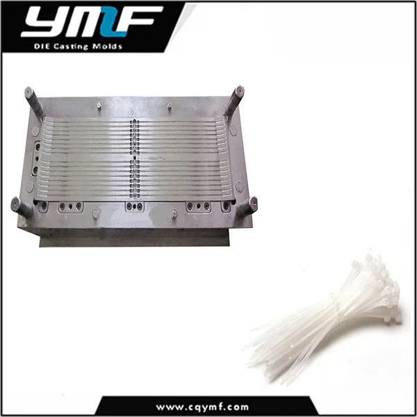 Locking Nylon Cable Tie Tag Pin Plastic Injection Mold Garments Label ...