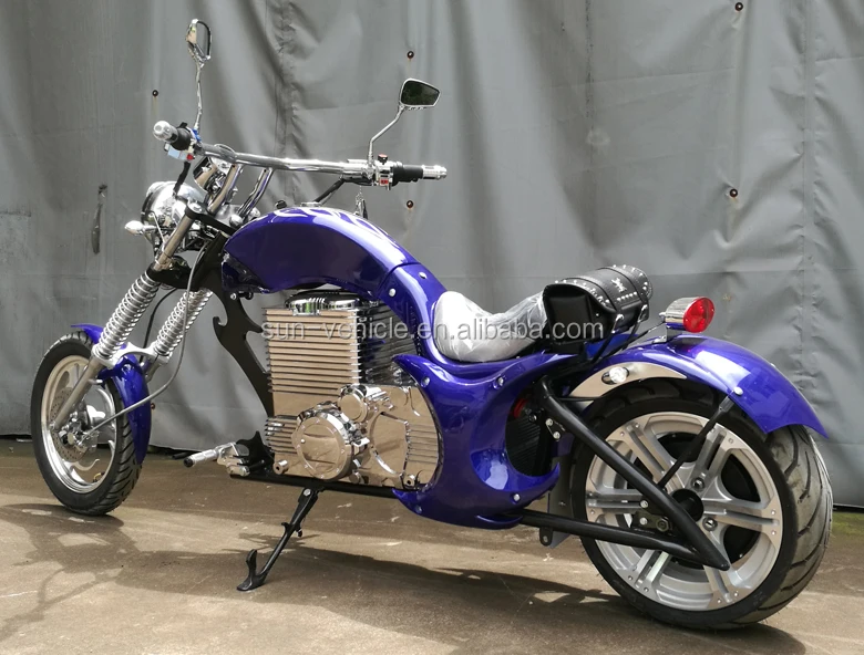 High Speed 3000W 72V Electric Chopper Motorcycle - Racing