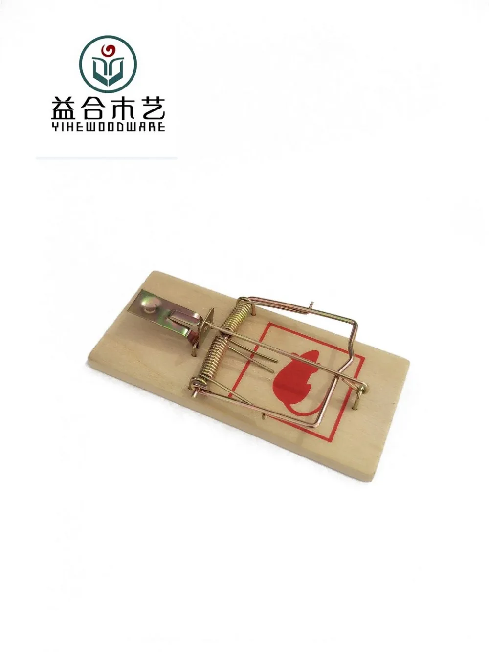 Custom Logo Industrial Wooden Mouse Spring for Rat Trap
