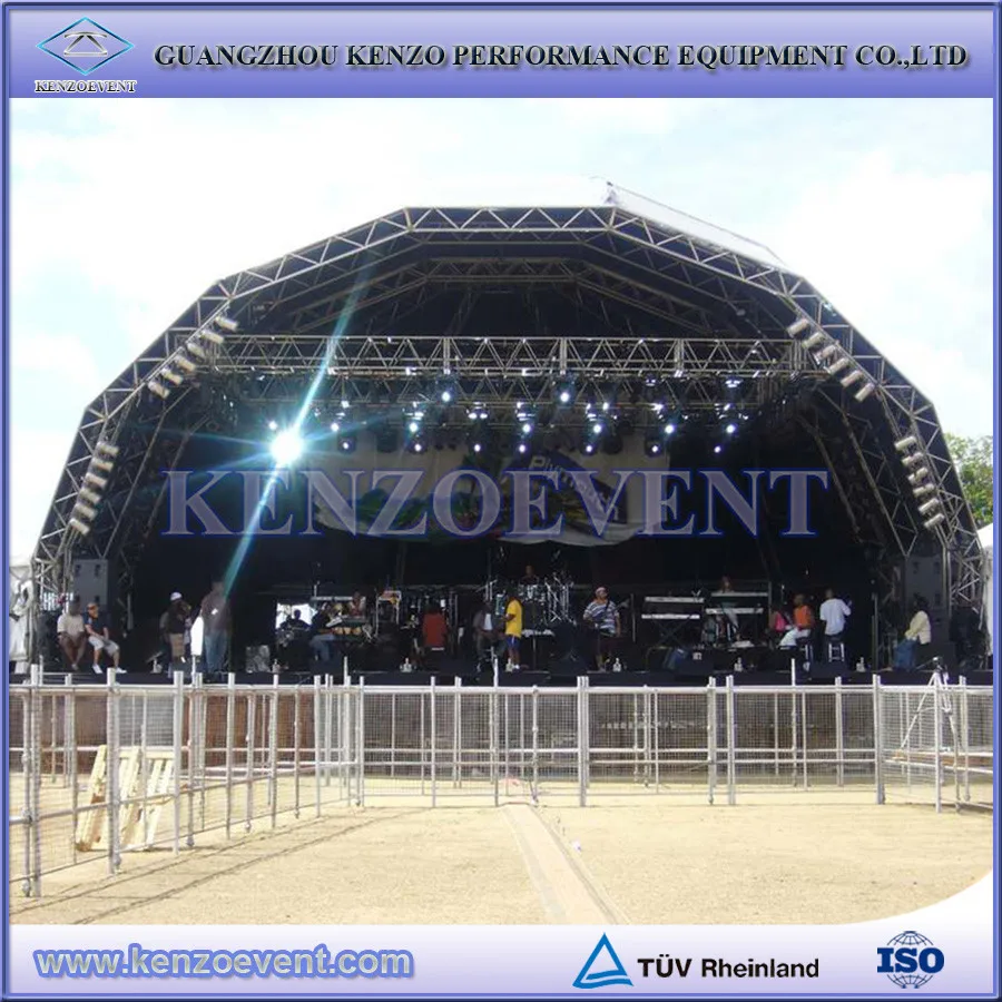 Concert Stage Roof Truss Aluminum Stage Arch Truss - Buy Arch Truss ...