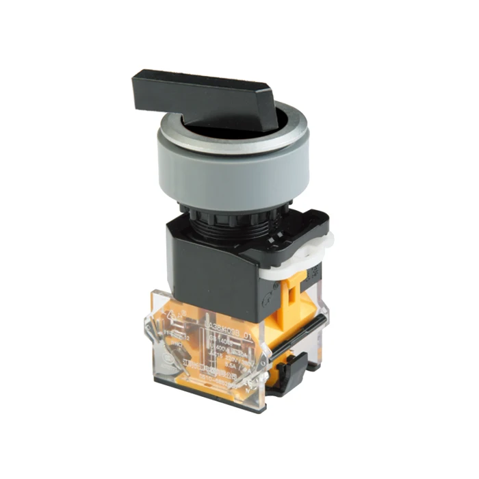 LA38 Series 30mm Plastic Rotary Selector Push Button Switch