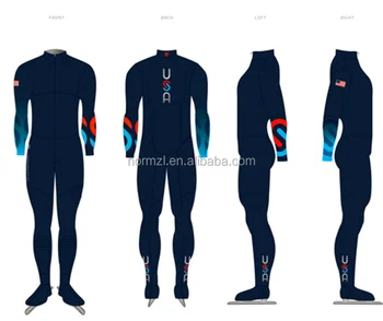 Confortable Sublimation Custom Short Track Speed Skating Suit Speed ...