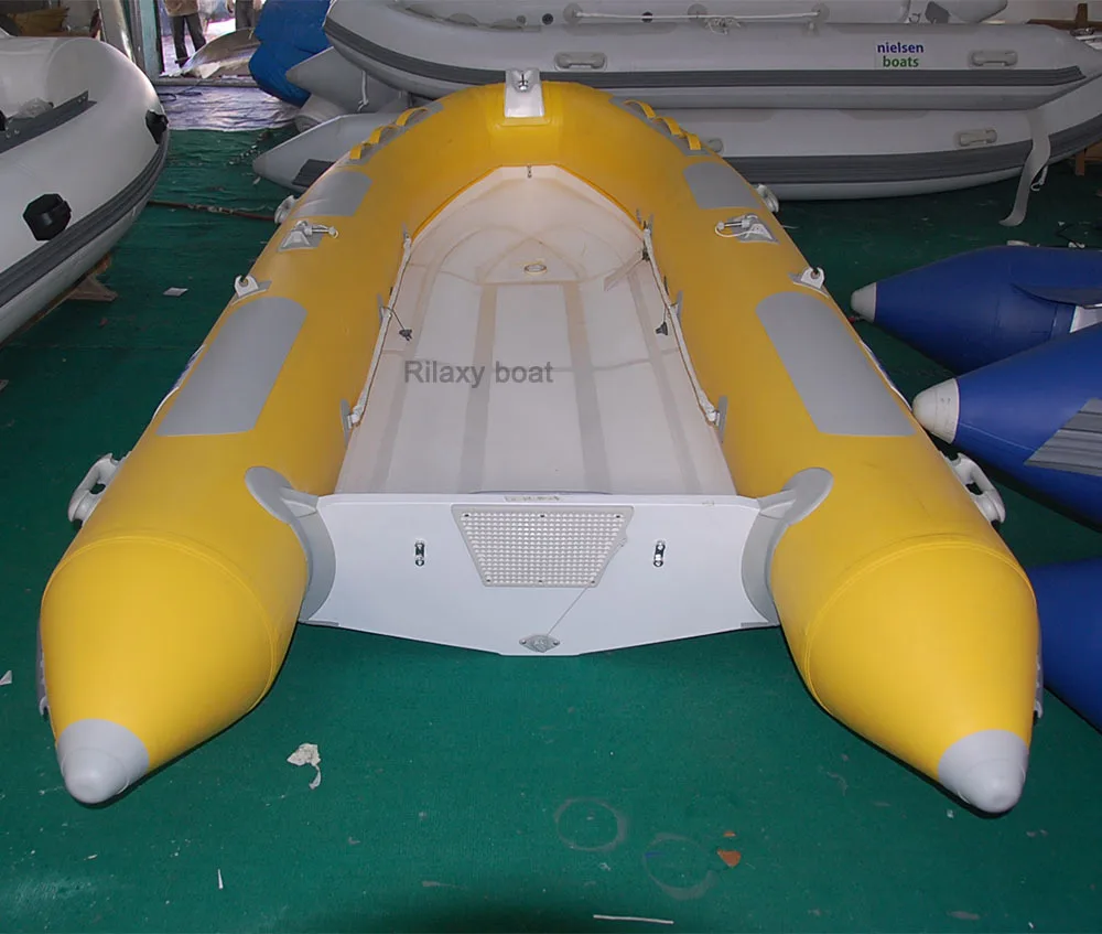 Rilaxy Recreational Boat 230cm - 400cm Small rigid Fiberglass hull ...