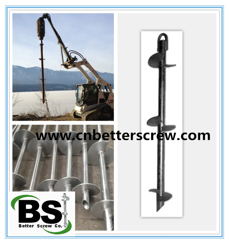 Underwater Galvanized Steel Marine Helix Anchor - Buy Marine Helix ...