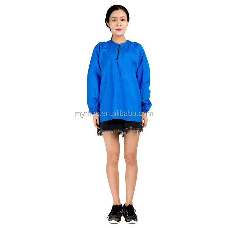 Pink Polyester Material Beauty Salon Work Smock Uniforms Waterproof ...