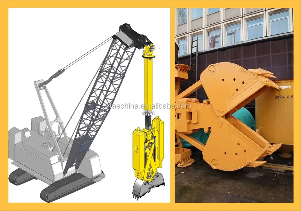 Faechina -long Operation Life Hydraulic Grapple Excavator Diaphragm ...