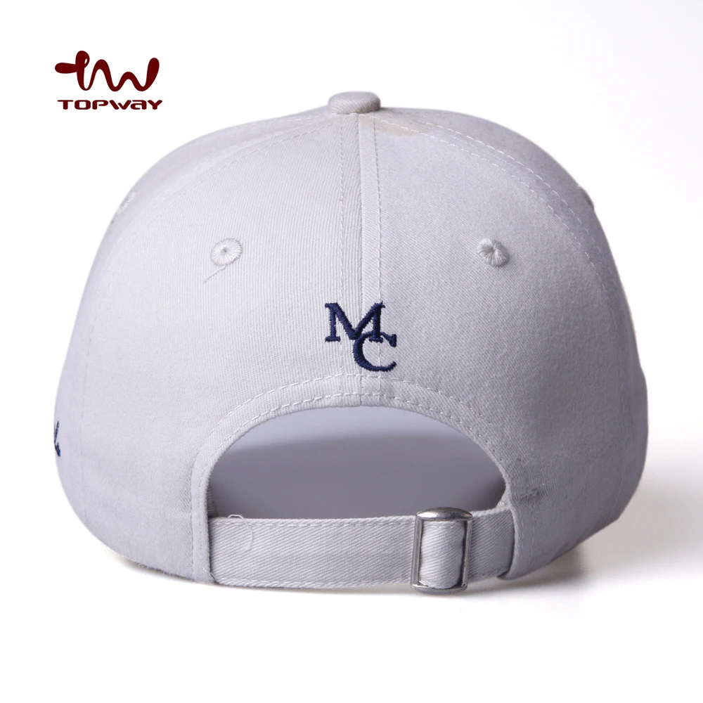 6 Panel Structured Cotton Embroidery White Color Racing Baseball Cap ...