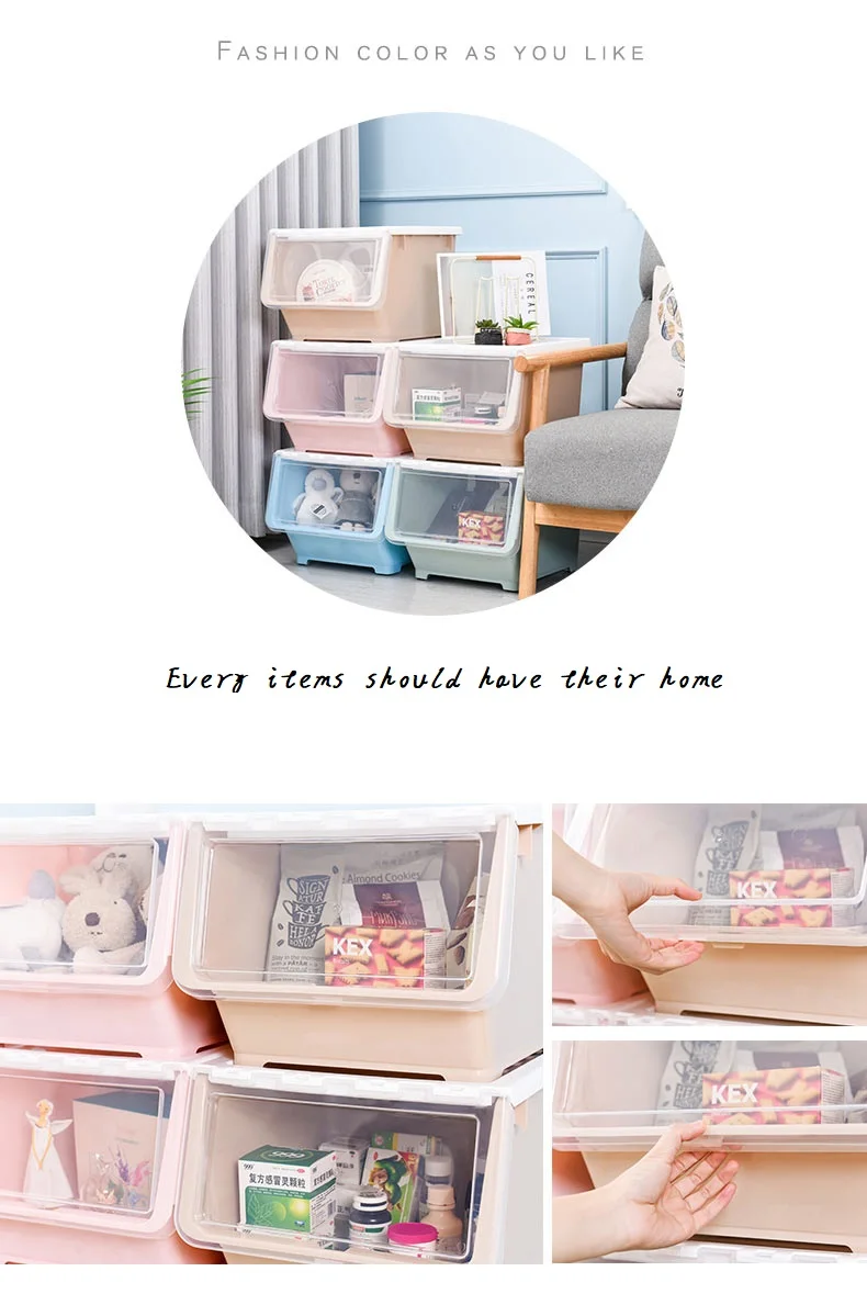 Vengo Storage Boxes - Stackable, Durable, and Versatile