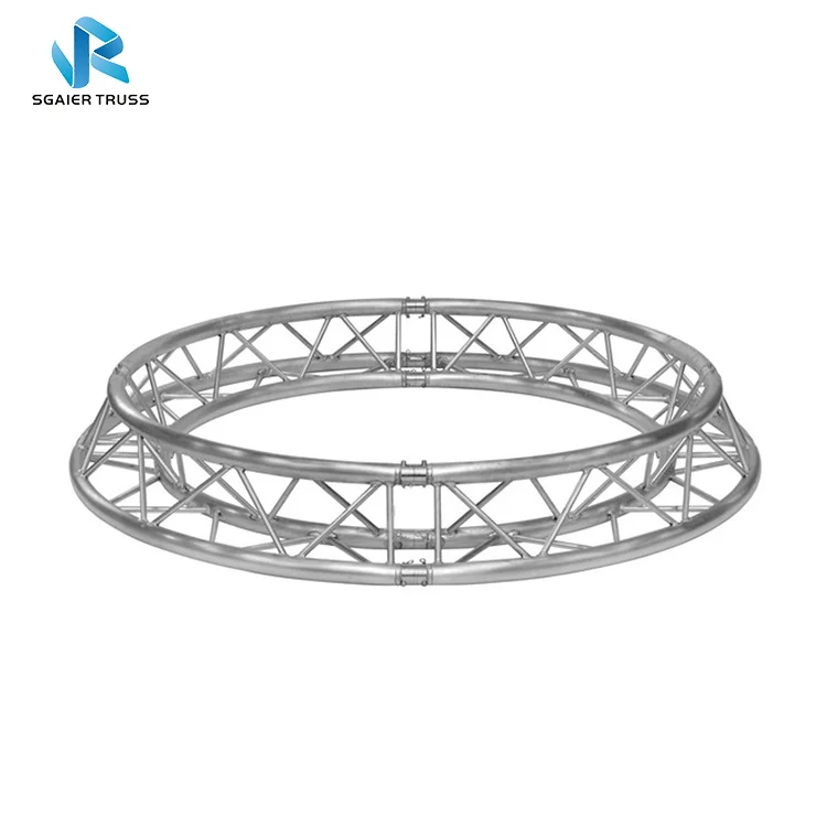 Semi Circular Aluminium Curved Roof Truss System