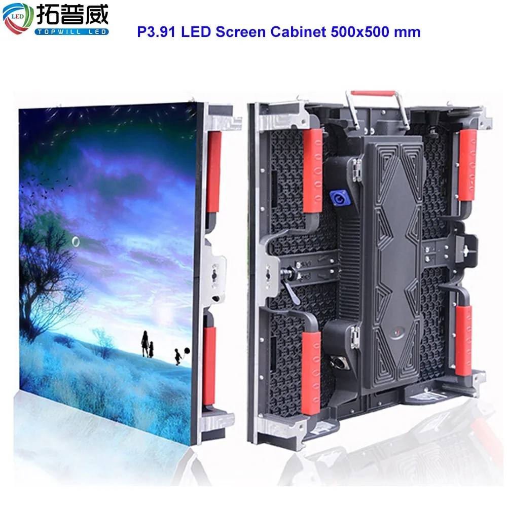 Led Portable Module Cabinet 500x500 Mm 7kg Weight Durable Structure ...