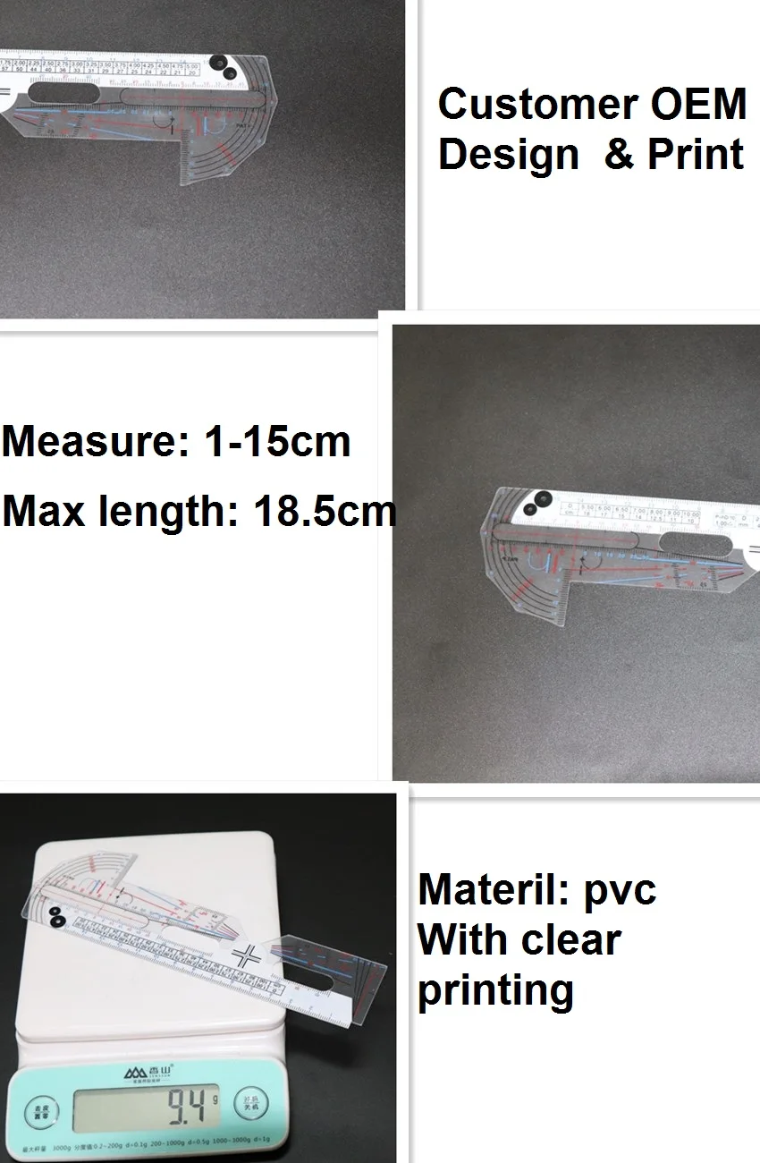 Optical Instrument Eye Gauge Meter Plastic Pupillary Distance Pd Ruler ...
