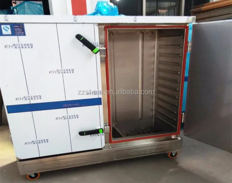 Commercial Rice Steamer Cooking Machine - Automatic Food Steaming Cabinet