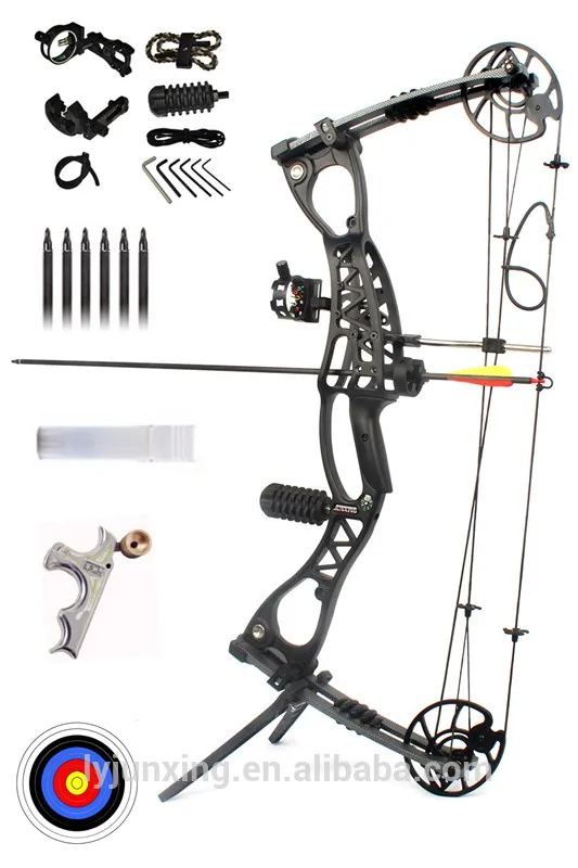 M127 Junxing Hunting Archery Compound Bow With Machined Cams With Slide ...