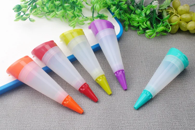 Cake Pen Dessert Decorating Silicone Writing Paint Pens Pastry Icing ...