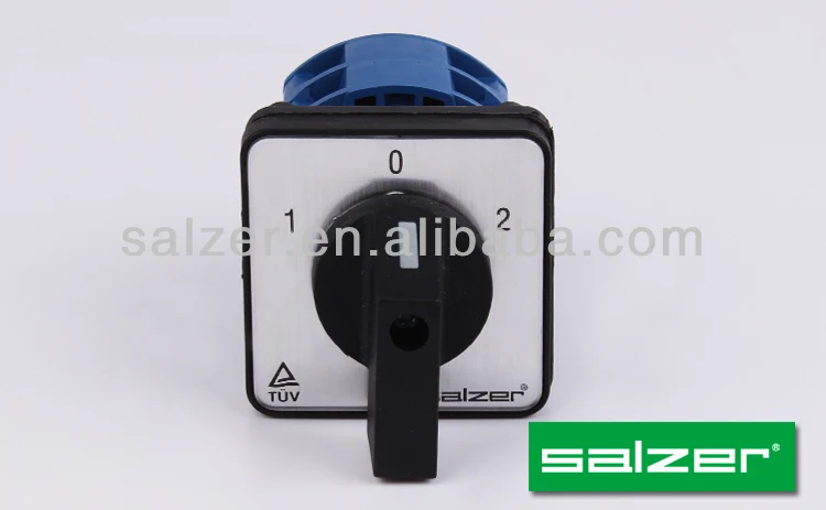 Salzer Sa16 16a 1-0-2 2pole 61026 Change Over Switch Selector Switch ...