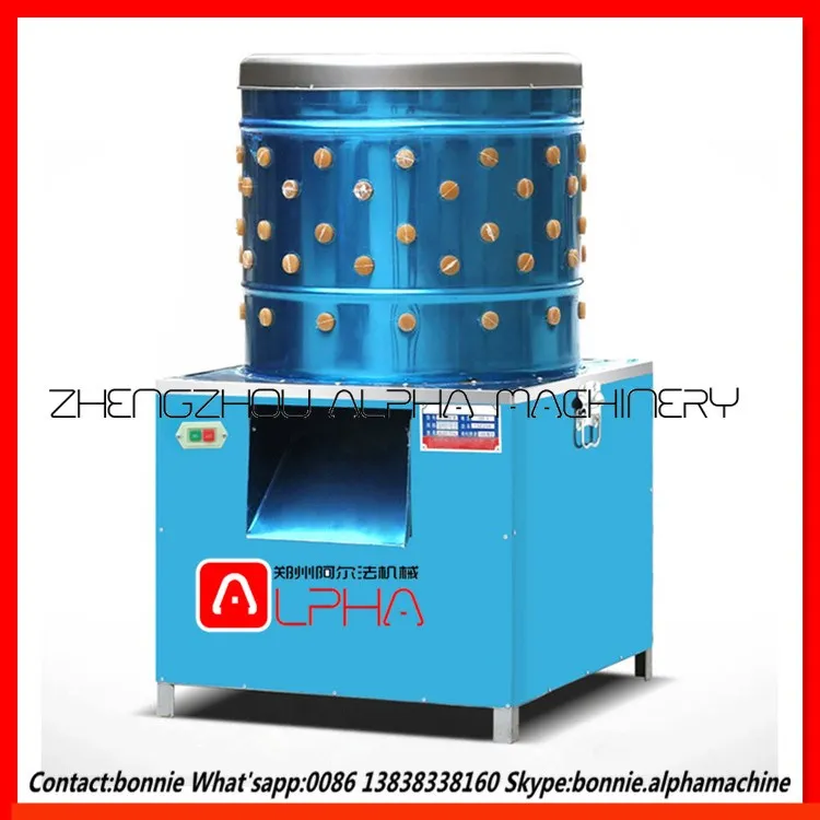 Stainless Steel Automatic Commercial Duck Poultry Chicken Plucking ...
