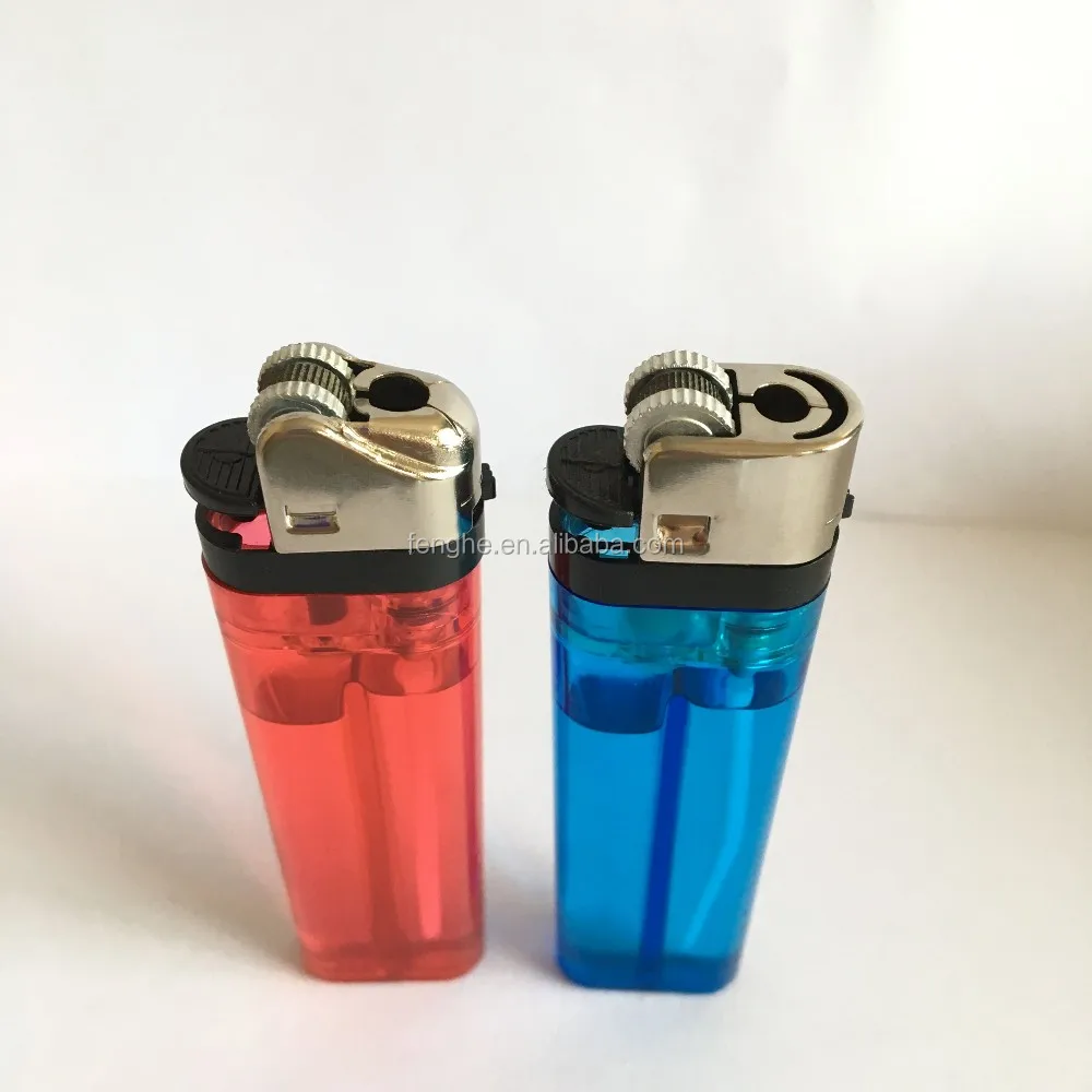 8cm Flint Lighter Fh-002 Transparent Plastic Encendedor - Buy Round ...