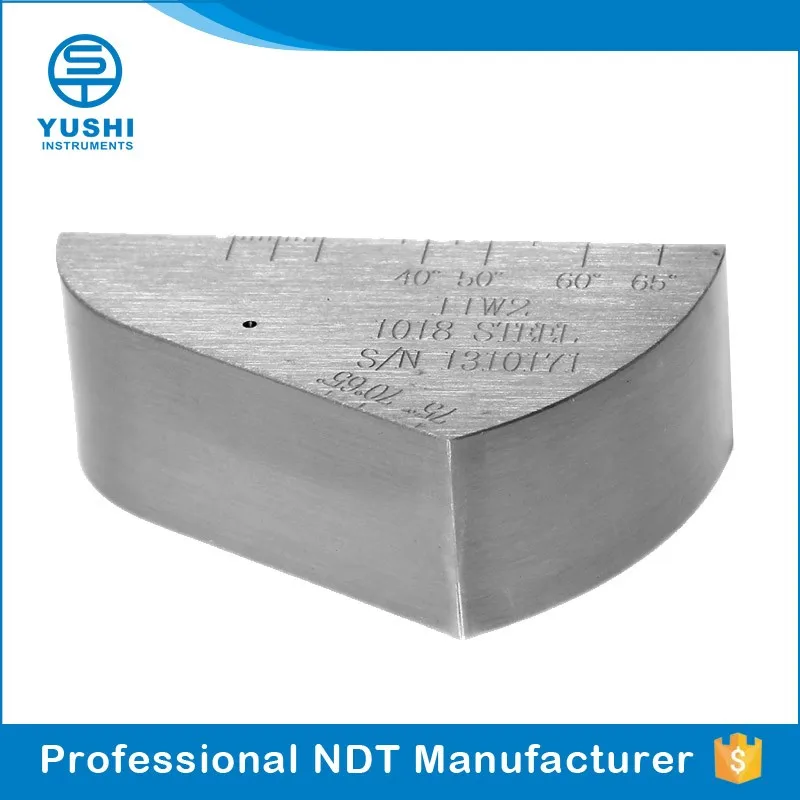 Yushi High Precision Ultrasonic Calibration Test Step Block With Inch ...