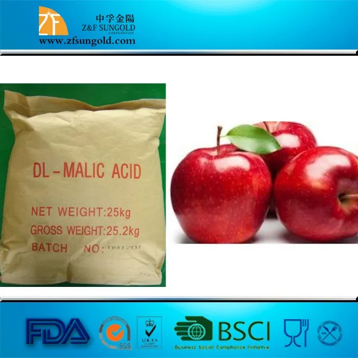 Malic Acid (l) - The Only All Natural Form Malic Acid Factory Price ...