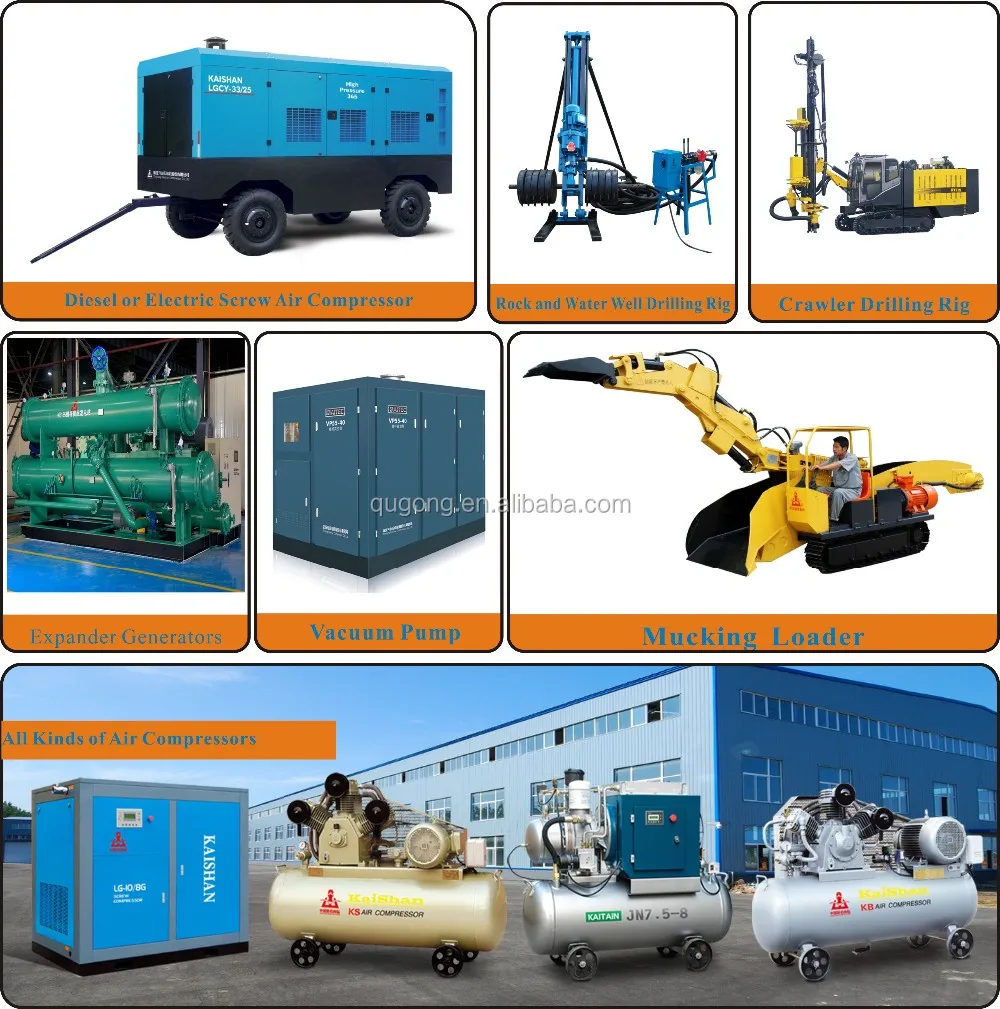 Kb Series Piston Air Compressor Specification For Mining And Spare ...