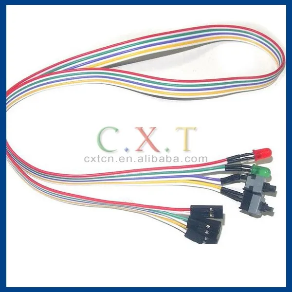 Desktop Computer Pc Case Power Cable Sw Switch Re-starting Switch Power ...