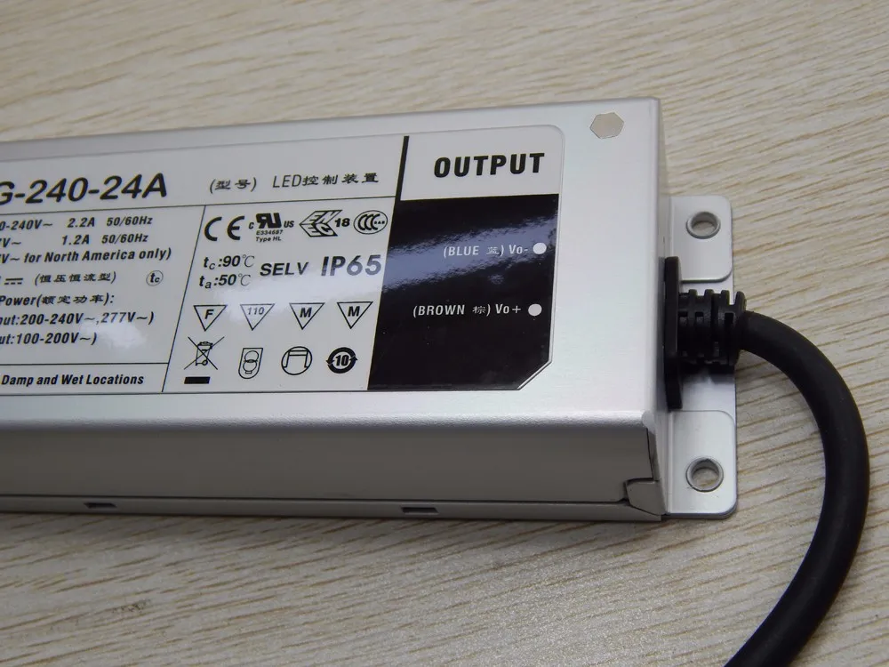 Meanwell Led Driver 75w To 240w Elg Series 5 Years Ce Tuv Pse To ...