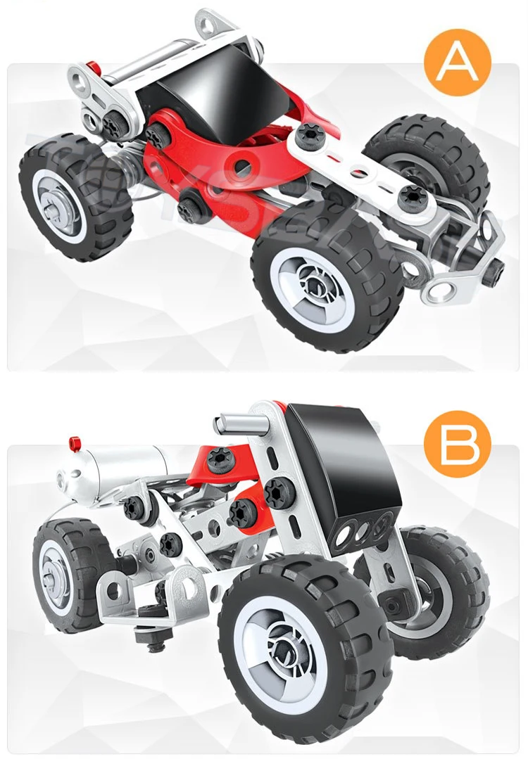 Metal Diy Model Toys - Hot Sale Metal Brick Toy Intelligent Diy Model ...