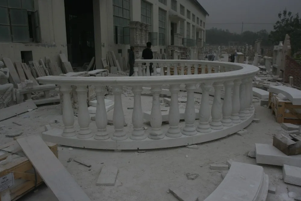 Stone Railing Travertine Balustrade Marble Baluster Granite