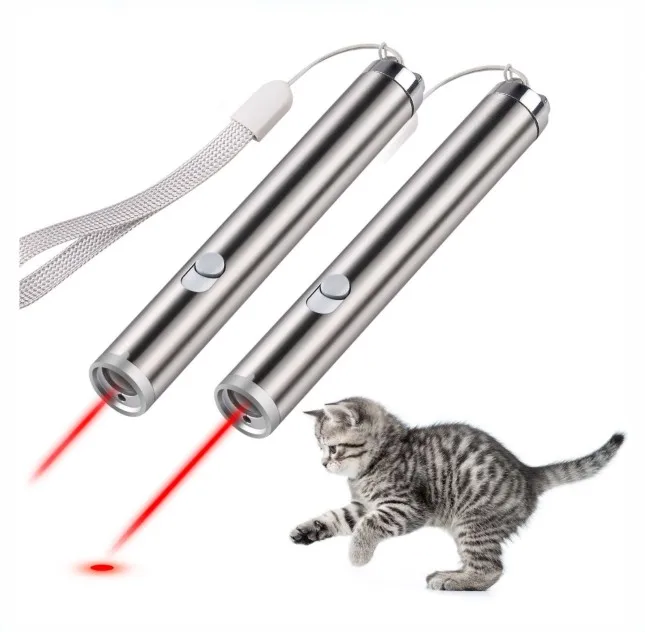 Pet Cat Training Tool Cat Catch The Led Light Interactive Exercise Cat ...