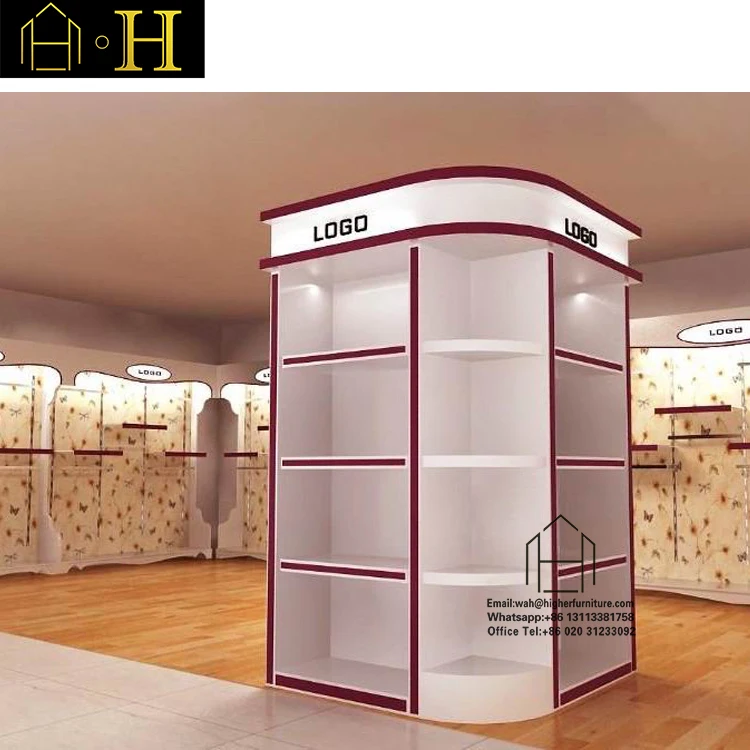 Fashion Store Design For Underwear And Bra Display Rack,Glass Tower ...