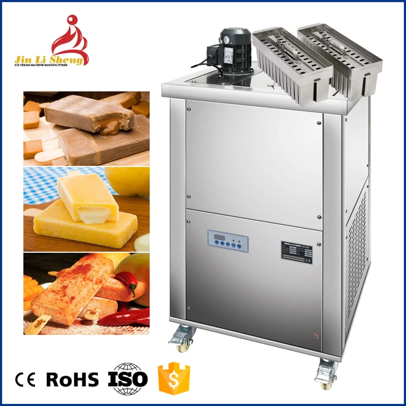Maquina Paletas Helados 2 Brazil Mold 52 Popsicle Batch Commercial ...