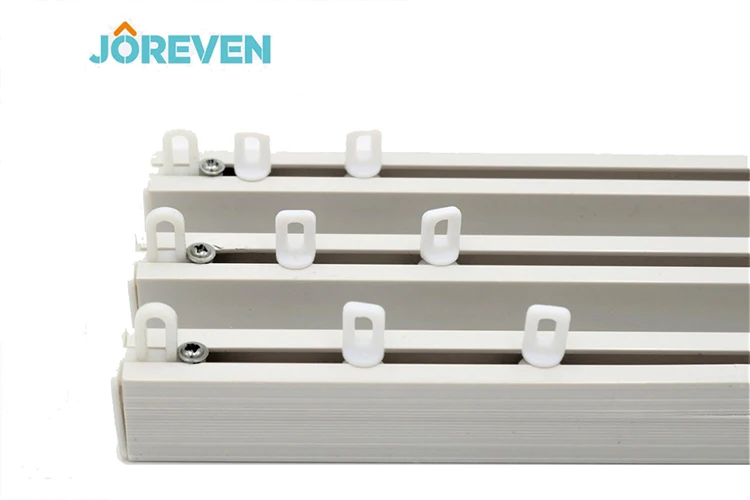 Three Rails High Quality Plastic Pvc Sliding Curtain Track Curtain ...