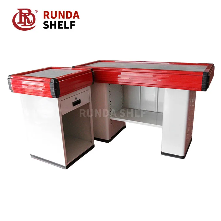 Checkout Furniture Counter Design Wooden Cashier Table - Buy Wooden ...