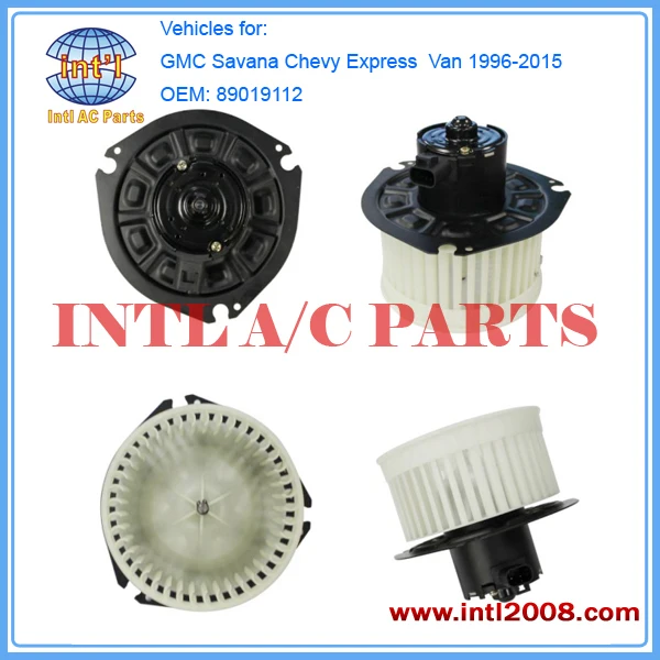 Heater Blower Motor W/fan Cage For Gmc Savana For Chevy Express 1500 ...