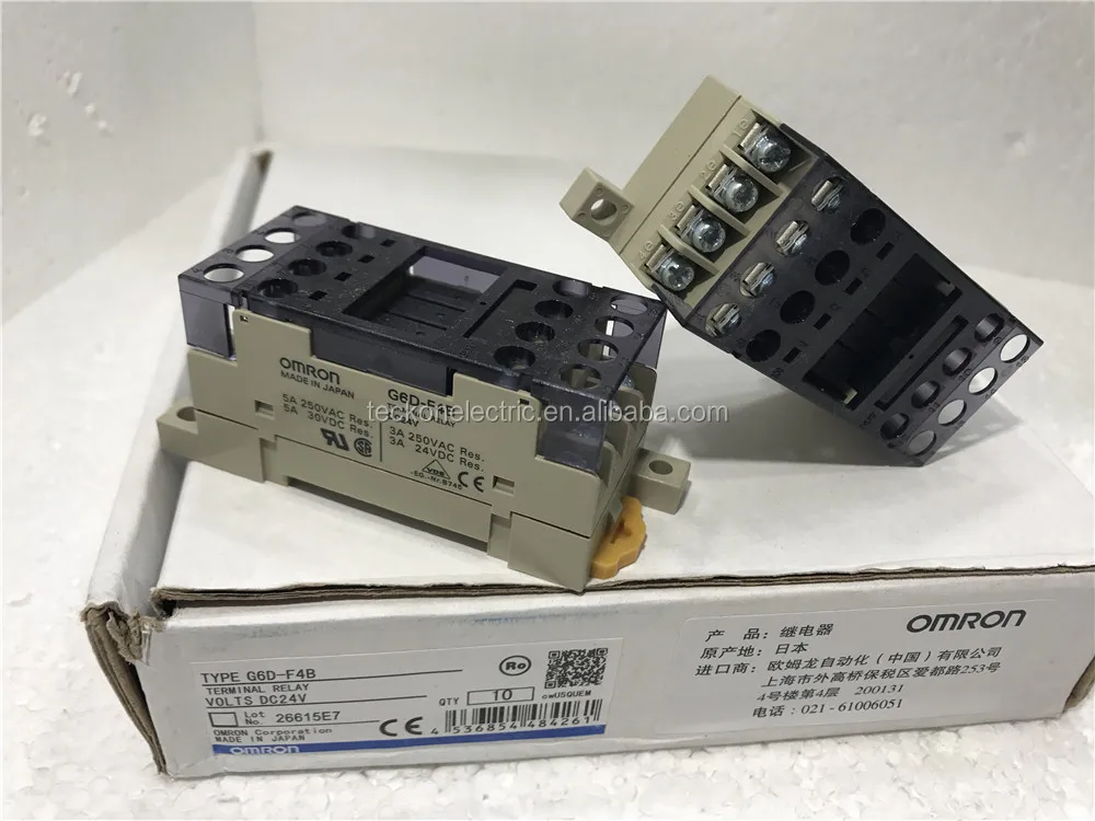 G6d F4b Dc24 터미널 릴레이 Buy Terminal Relay G6d F4b Dc24 G6d F4b Product