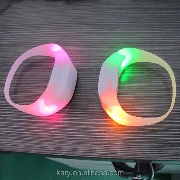 Radio Led Flashing Bracelet Event Concert Remote Controlled Led ...